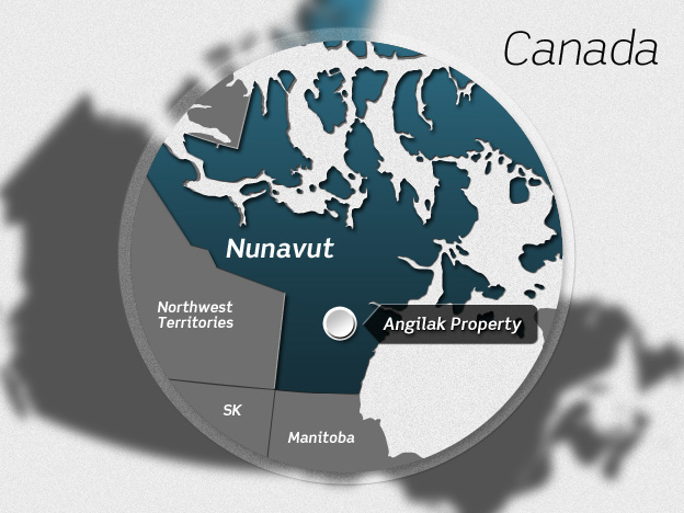 North of 56 | Minerals | Nunavut uranium - Angilak project
